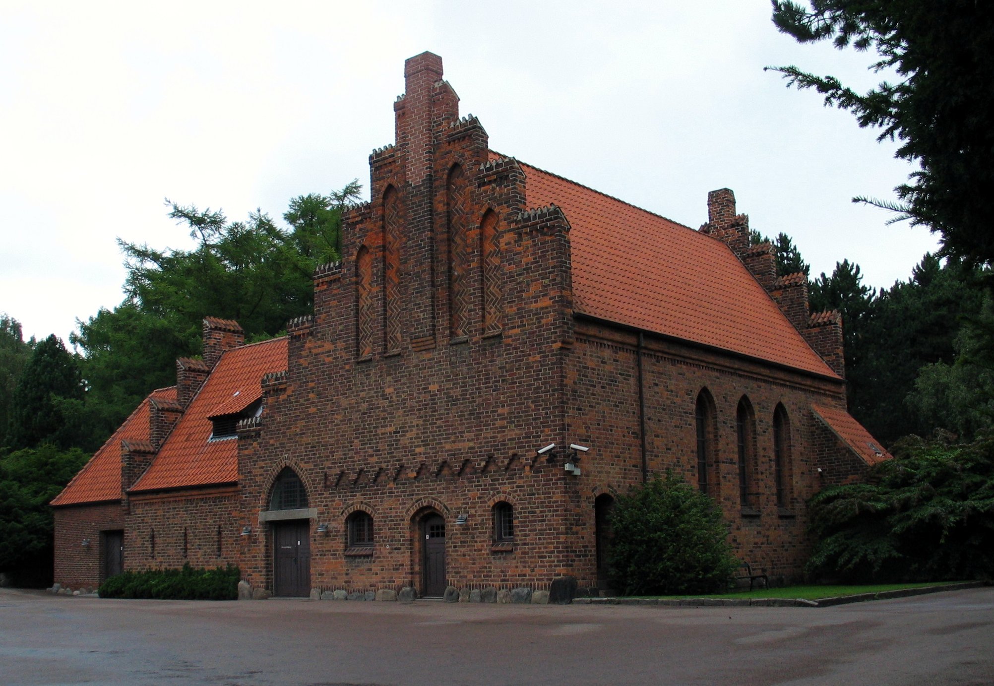 Søndre Kapel, Bispebjerg Kirkegård - Lavendla